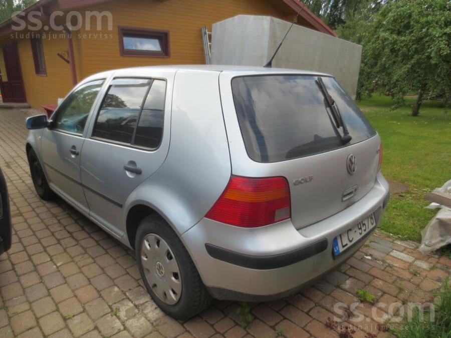 Volkswagen Golf 2002 Rīga, ar dzinēja tilpumu 1.90 L un nobraukumu 342 tūkst. km par 1300 €, foto 4 vietnē AUTOMOTO.COM.LV