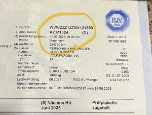 Фольксваген Гольф 2002 в Даугавпилс, объемом двигателя 1.90 л и пробегом 275 тыс. км за 1649 €, фото 23 на AUTOMOTO.COM.LV