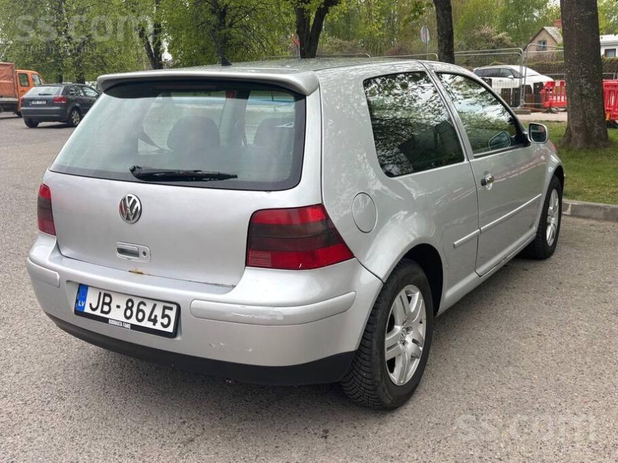 Volkswagen Golf 2002 in Riga, with an engine capacity of 1.90 L and mileage of 339 thousand km for 1850 €, photo 7 on AUTOMOTO.COM.LV