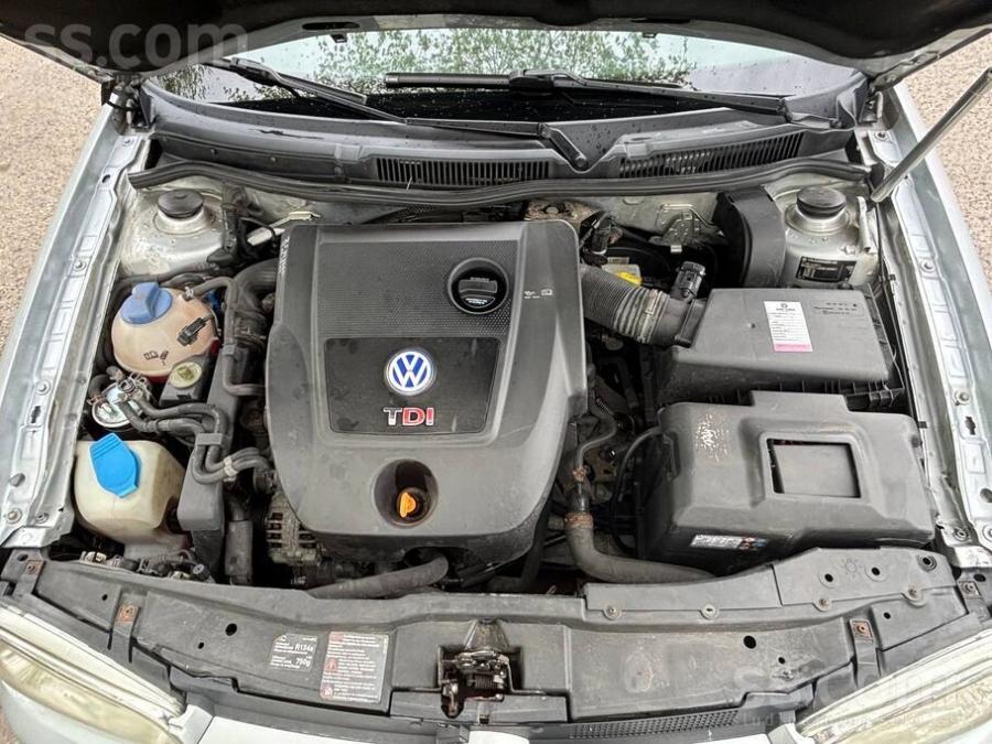 Volkswagen Golf 2002 in Riga, with an engine capacity of 1.90 L and mileage of 339 thousand km for 1850 €, photo 16 on AUTOMOTO.COM.LV