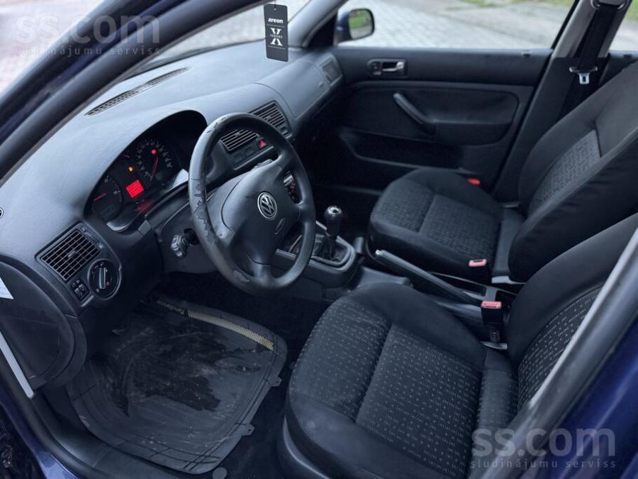 Volkswagen Golf 2002 in Jelgava, with an engine capacity of 1.90 L and mileage of 422 thousand km for 1800 €, photo 10 on AUTOMOTO.COM.LV
