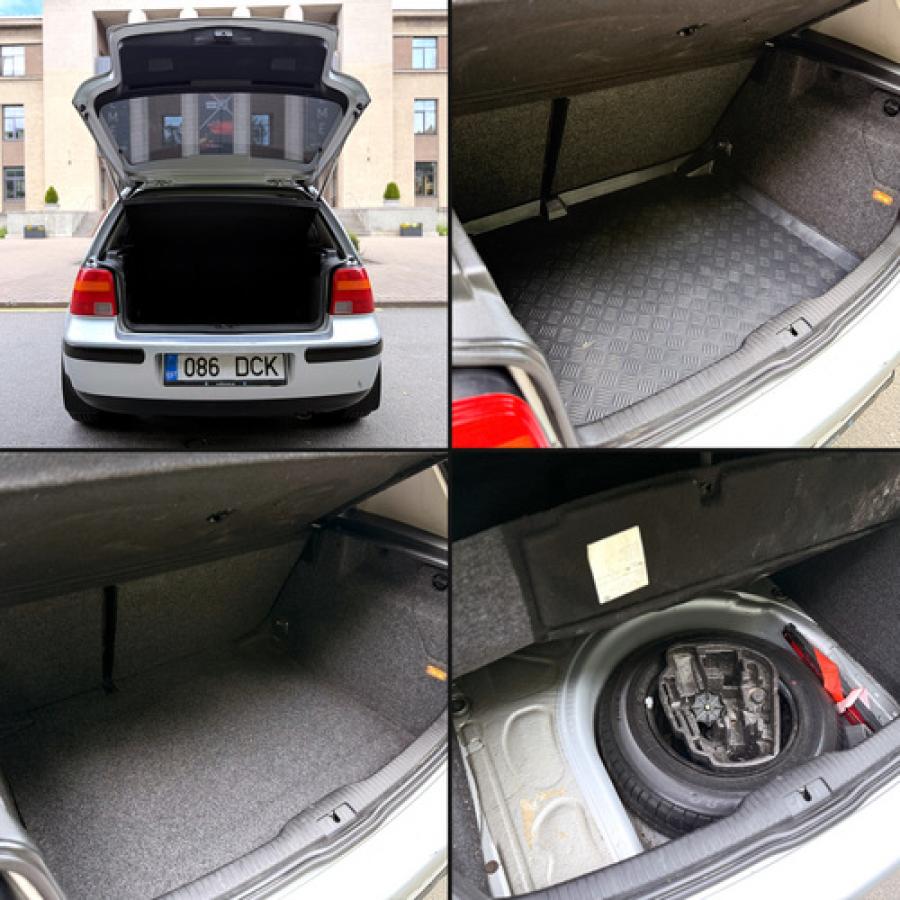 Volkswagen Golf 2003 in Tallinn, with an engine capacity of 1.60 L and mileage of 200 thousand km for 1499 €, photo 8 on AUTOMOTO.COM.LV