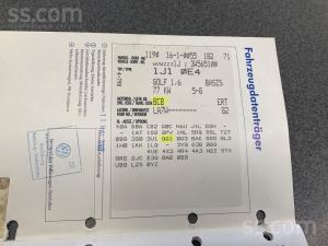 Volkswagen Golf 2003 Ogre, ar dzinēja tilpumu 1.60 L un nobraukumu 260 tūkst. km par 2550 €, foto 29 vietnē AUTOMOTO.COM.LV