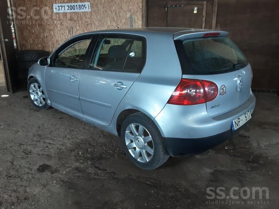 Volkswagen Golf 2004 in Balvi, with an engine capacity of 2.00 L and mileage of 333 thousand km for 1200 €, photo 5 on AUTOMOTO.COM.LV