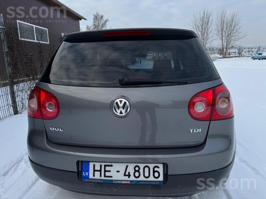 Volkswagen Golf 2005 in Riga, with an engine capacity of 1.90 L and mileage of 262 thousand km for 1650 €, photo 3 on AUTOMOTO.COM.LV