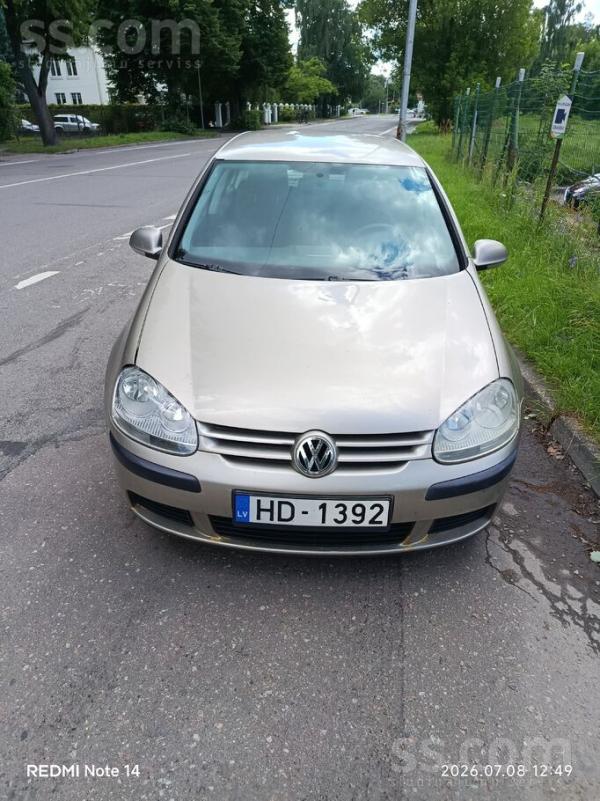 Volkswagen Golf 2005 Rīga, ar dzinēja tilpumu 1.40 L un nobraukumu 165 tūkst. km par 1400 €, foto 1 vietnē AUTOMOTO.COM.LV
