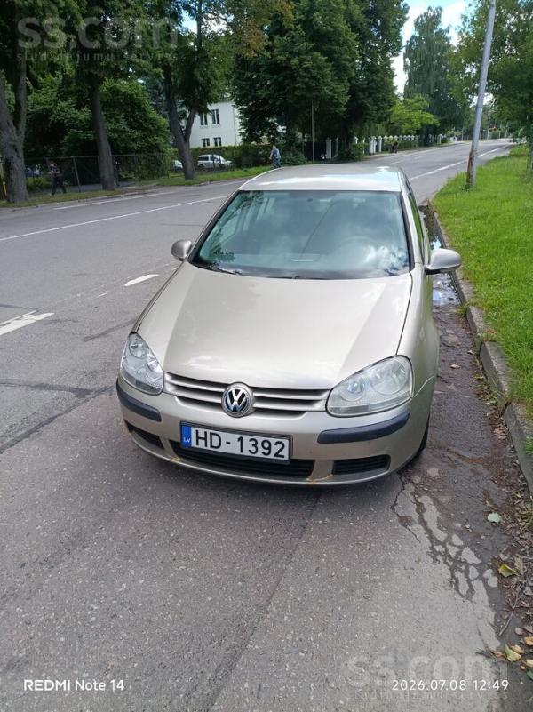 Volkswagen Golf 2005 Rīga, ar dzinēja tilpumu 1.40 L un nobraukumu 165 tūkst. km par 1400 €, foto 7 vietnē AUTOMOTO.COM.LV