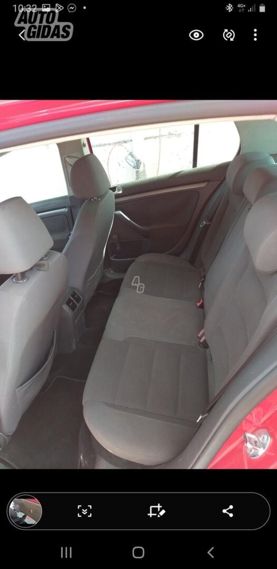 Volkswagen Golf 2006 Viļņa, ar dzinēja tilpumu 2.00 L un nobraukumu 265 tūkst. km par 1450 €, foto 5 vietnē AUTOMOTO.COM.LV
