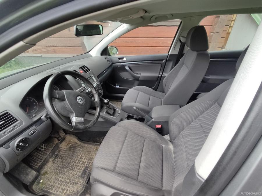 Volkswagen Golf 2006 in Vilnius, with an engine capacity of 1.40 L and mileage of 207 thousand km for 1700 €, photo 5 on AUTOMOTO.COM.LV