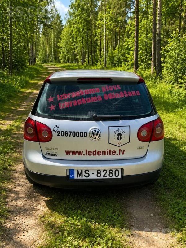 Volkswagen Golf 2006 in Riga, with an engine capacity of 1.90 L and mileage of 480 thousand km for 990 €, photo 4 on AUTOMOTO.COM.LV