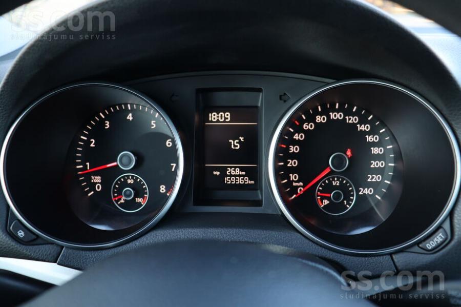 Volkswagen Golf 2009 Rīga, ar dzinēja tilpumu 1.40 L un nobraukumu 159 tūkst. km par 5790 €, foto 17 vietnē AUTOMOTO.COM.LV
