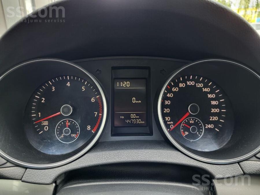 Volkswagen Golf 2010 Rīga, ar dzinēja tilpumu 1.40 L un nobraukumu 448 tūkst. km par 1390 €, foto 6 vietnē AUTOMOTO.COM.LV