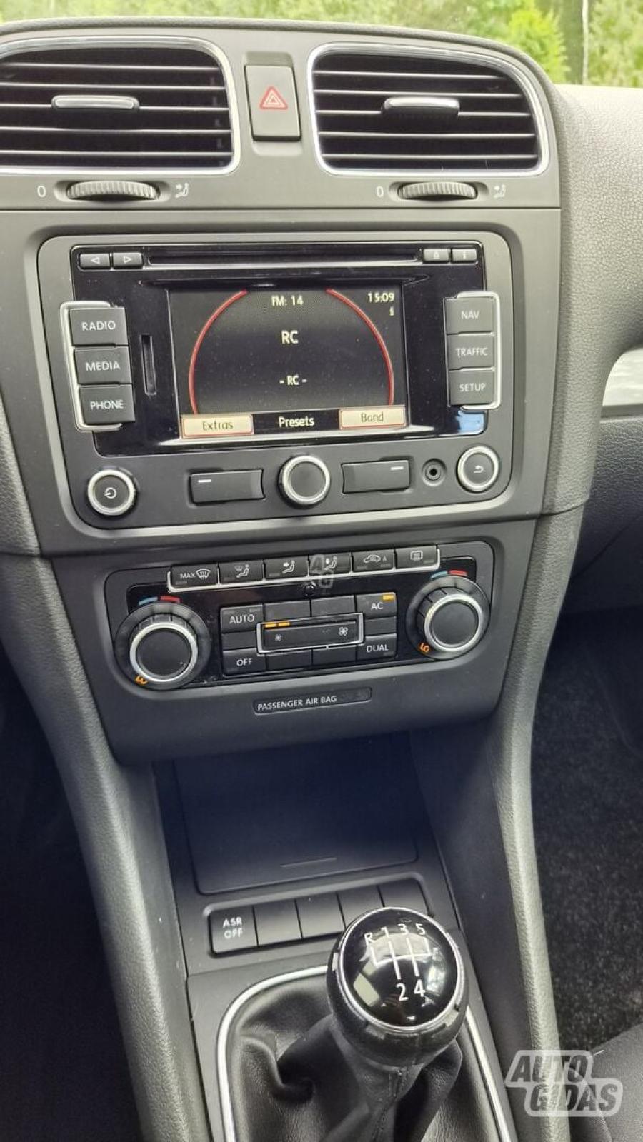 Volkswagen Golf 2010 Kauņa, ar dzinēja tilpumu 1.60 L un nobraukumu 235 tūkst. km par 4250 €, foto 17 vietnē AUTOMOTO.COM.LV