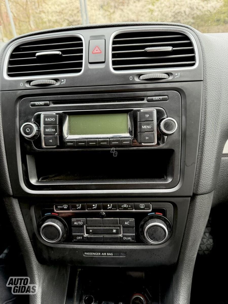 Volkswagen Golf 2011 in Vilnius, with an engine capacity of 1.90 L and mileage of 201 thousand km for 3900 €, photo 11 on AUTOMOTO.COM.LV