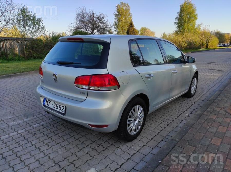 Volkswagen Golf 2012 in Ventspils, with an engine capacity of 1.20 L and mileage of 318 thousand km for 3200 €, photo 6 on AUTOMOTO.COM.LV
