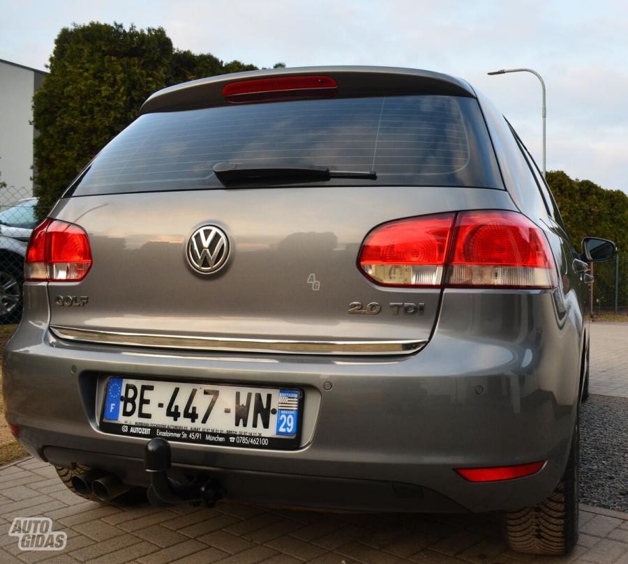 Volkswagen Golf 2013 in Kaunas, with an engine capacity of 2.00 L and mileage of 239 thousand km for 6200 €, photo 12 on AUTOMOTO.COM.LV