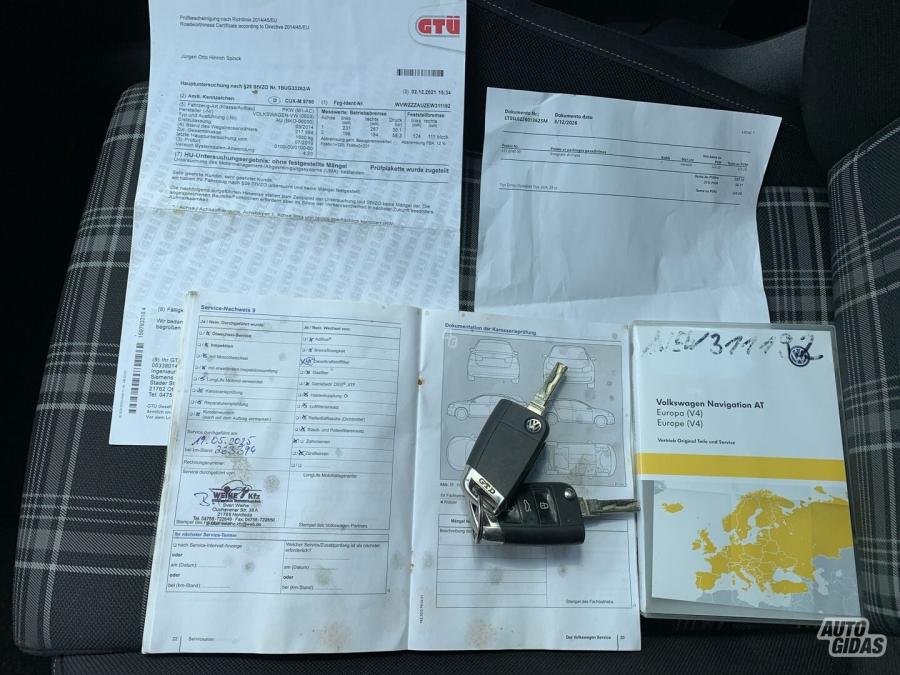 Фольксваген Гольф 2014 в Каунас, объемом двигателя 2.00 л и пробегом 272 тыс. км за 9999 €, фото 36 на AUTOMOTO.COM.LV