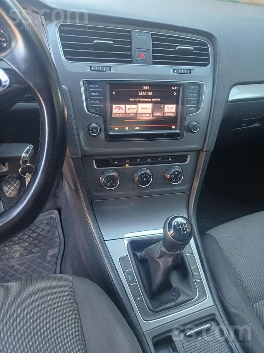 Volkswagen Golf 2016 Liepāja, ar dzinēja tilpumu 1.60 L un nobraukumu 280 tūkst. km par 6400 €, foto 10 vietnē AUTOMOTO.COM.LV