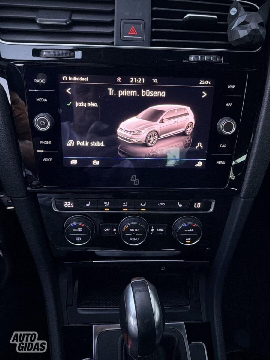 Volkswagen Golf 2018 in Vilnius, with an engine capacity of 2.00 L and mileage of 126 thousand km for 15999 €, photo 21 on AUTOMOTO.COM.LV