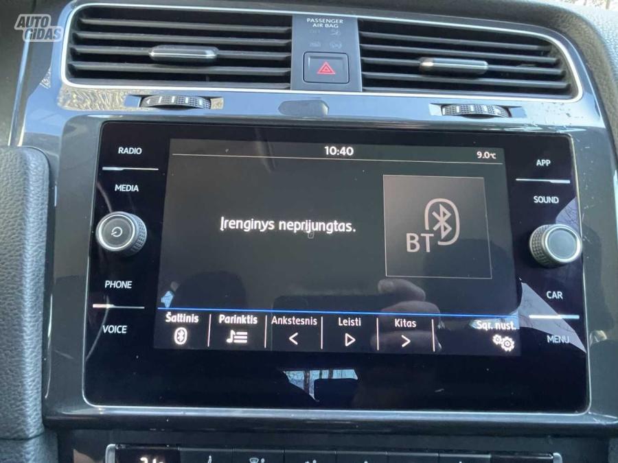 Volkswagen Golf 2019 Viļņa, ar dzinēja tilpumu 1.60 L un nobraukumu 140 tūkst. km par 11900 €, foto 18 vietnē AUTOMOTO.COM.LV