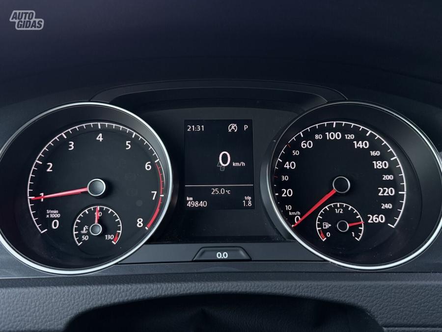 Volkswagen Golf 2019 in Vilnius, with an engine capacity of 1.50 L and mileage of 50 thousand km for 16000 €, photo 26 on AUTOMOTO.COM.LV