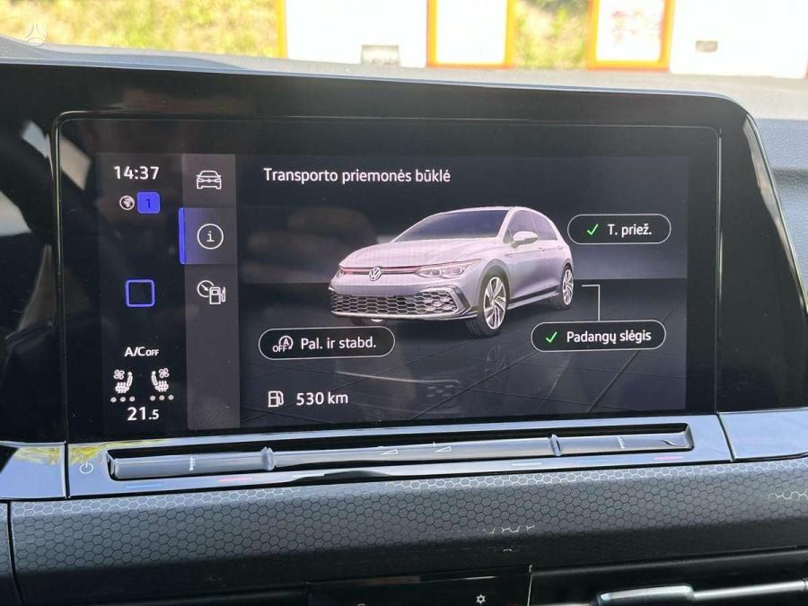 Volkswagen Golf 2024 Kauņa, ar dzinēja tilpumu 2.00 L un nobraukumu 19 tūkst. km par 29855 €, foto 20 vietnē AUTOMOTO.COM.LV