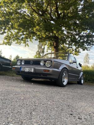Grey Volkswagen golf-i 1989 in Riga, with an engine capacity of 1.80 L and mileage of 180 thousand km for 9500 €, photo 3 on AUTOMOTO.COM.LV