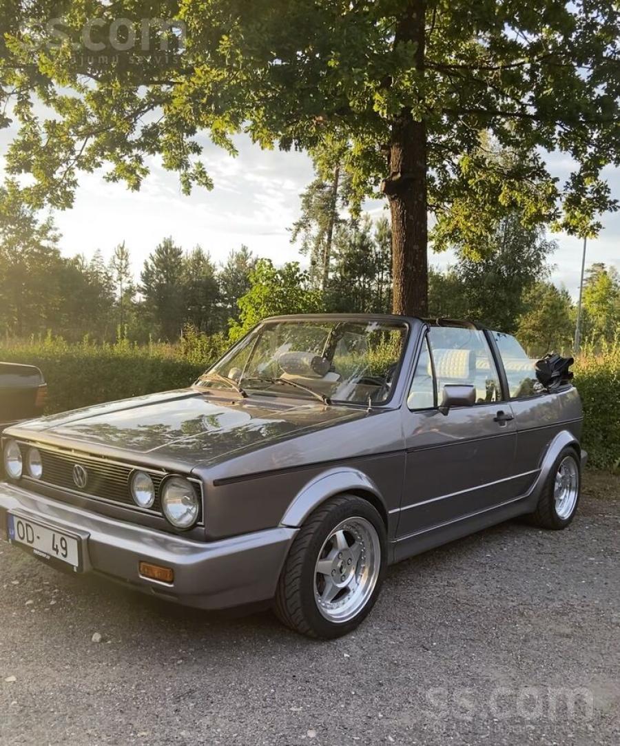 Grey Volkswagen golf-i 1989 in Riga, with an engine capacity of 1.80 L and mileage of 180 thousand km for 9500 €, photo 4 on AUTOMOTO.COM.LV