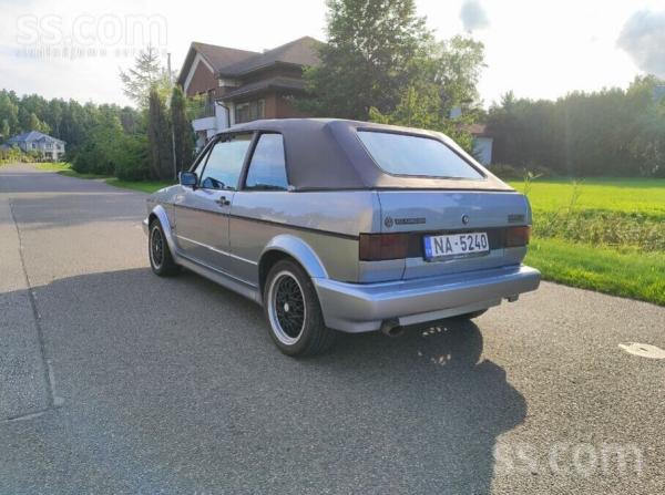 Grey Volkswagen golf-i 1990 in Riga, with an engine capacity of 1.80 L and mileage of 184 thousand km for 5900 €, photo 3 on AUTOMOTO.COM.LV