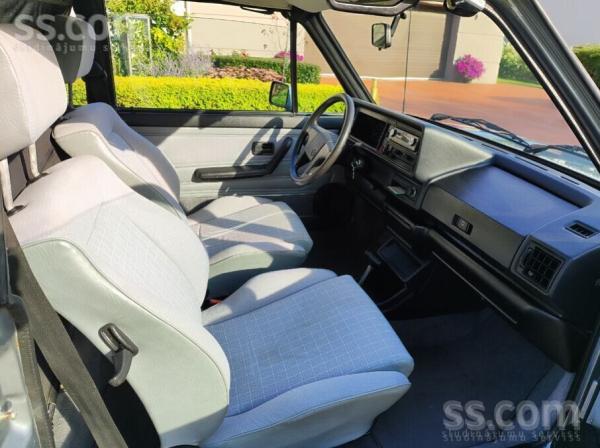 Grey Volkswagen golf-i 1990 in Riga, with an engine capacity of 1.80 L and mileage of 184 thousand km for 5900 €, photo 8 on AUTOMOTO.COM.LV