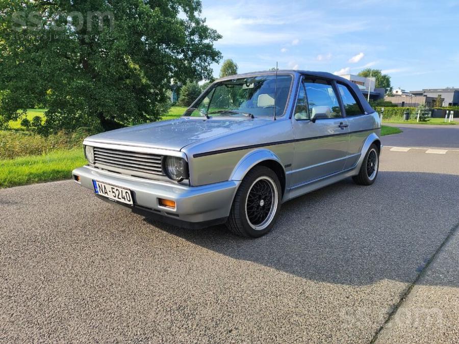 Серый Фольксваген Golf 1 1990 в Рига, объемом двигателя 1.80 л и пробегом 184 тыс. км за 4400 €, фото 1 на AUTOMOTO.COM.LV