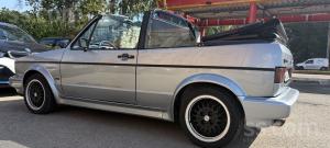 Grey Volkswagen golf-i 1990 in Riga, with an engine capacity of 1.80 L and mileage of 184 thousand km for 6900 €, photo 5 on AUTOMOTO.COM.LV