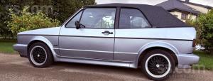 Grey Volkswagen golf-i 1990 in Riga, with an engine capacity of 1.80 L and mileage of 184 thousand km for 6900 €, photo 6 on AUTOMOTO.COM.LV