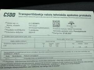 Серый Фольксваген Golf 1 2006 в Талси, объемом двигателя 1.90 л и пробегом 282 тыс. км за 2350 €, фото 27 на AUTOMOTO.COM.LV