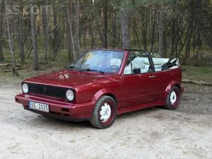 Красный Фольксваген Golf 1 1981 в Рига, объемом двигателя 1.60 л и пробегом 222 тыс. км за 4188 €, фото  на AUTOMOTO.COM.LV