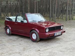 Красный Фольксваген Golf 1 1981 в Рига, объемом двигателя 1.60 л и пробегом 222 тыс. км за 4188 €, фото 3 на AUTOMOTO.COM.LV