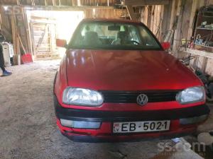 Красный Фольксваген Golf 1 1992 в Мадона, объемом двигателя 1.40 л и пробегом 0 тыс. км за 420 €, фото 5 на AUTOMOTO.COM.LV