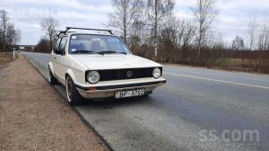Белый Фольксваген Golf 1 1983 в Рига, объемом двигателя 1.60 л и пробегом 202 тыс. км за 3800 €, фото 13 на AUTOMOTO.COM.LV