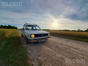 Белый Фольксваген Golf 1 1983 в Рига, объемом двигателя 1.60 л и пробегом 202 тыс. км за 3800 €, фото 16 на AUTOMOTO.COM.LV