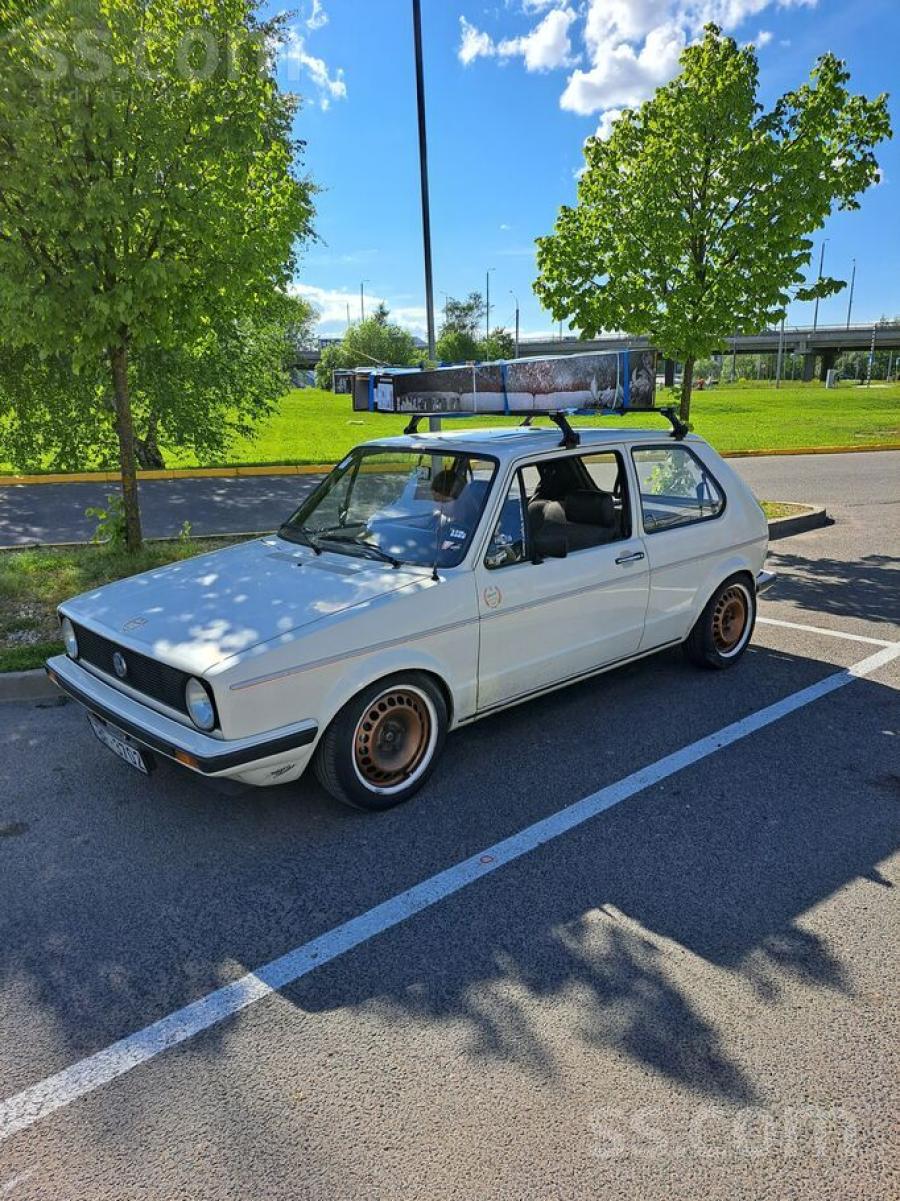 Белый Фольксваген Golf 1 1983 в Рига, объемом двигателя 1.60 л и пробегом 202 тыс. км за 3800 €, фото 17 на AUTOMOTO.COM.LV