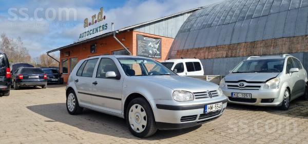 Pelēks Volkswagen golf-iv 2001 Aizkraukle, ar dzinēja tilpumu 1.90 L un nobraukumu 390 tūkst. km par 1100 €, foto 1 vietnē AUTOMOTO.COM.LV