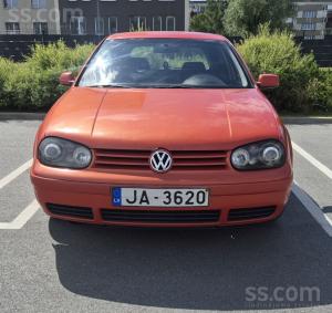 Oranžs Volkswagen Golf 1998 Rīga, ar dzinēja tilpumu 1.90 L un nobraukumu 365 tūkst. km par 850 €, foto 3 vietnē AUTOMOTO.COM.LV