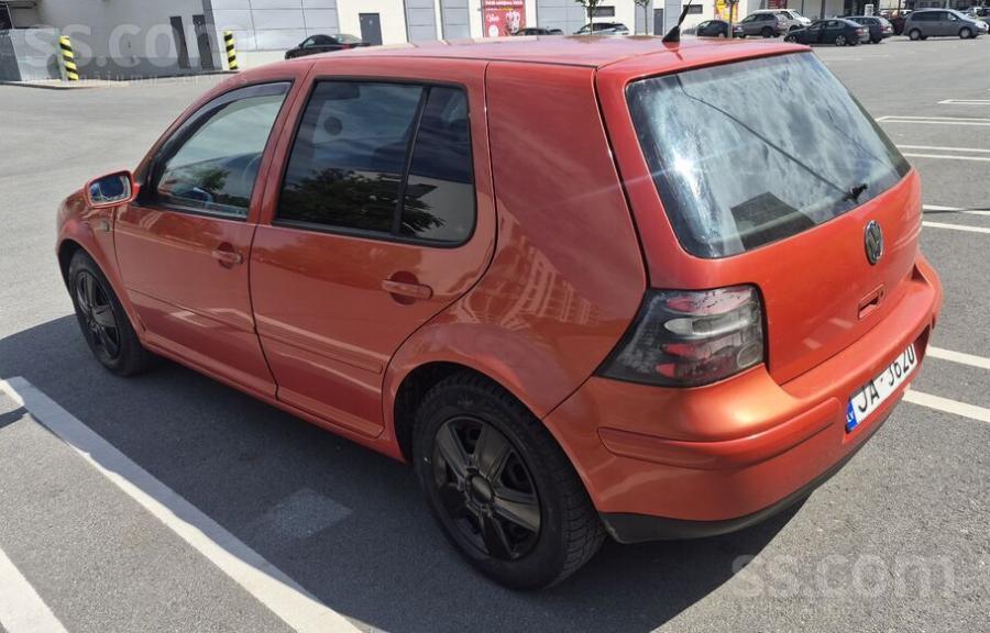 Oranžs Volkswagen Golf 1998 Rīga, ar dzinēja tilpumu 1.90 L un nobraukumu 365 tūkst. km par 850 €, foto 6 vietnē AUTOMOTO.COM.LV