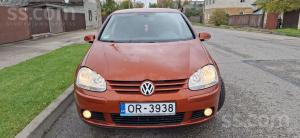 Orange Volkswagen Golf 2006 in Daugavpils, with an engine capacity of 1.90 L and mileage of 257 thousand km for 1550 €, photo 7 on AUTOMOTO.COM.LV