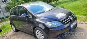 Black Volkswagen Golf Plus 2005 in Daugavpils, with an engine capacity of 1.60 L and mileage of 301 thousand km for 3200 €, photo  on AUTOMOTO.COM.LV