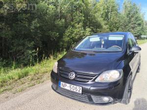 Melns Volkswagen Golf Plus 2005 Balvi, ar dzinēja tilpumu 2.00 L un nobraukumu 440 tūkst. km par 1500 €, foto  vietnē AUTOMOTO.COM.LV