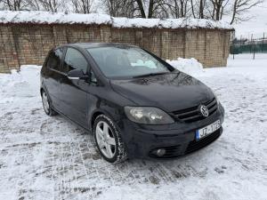 Melns Volkswagen Golf Plus 2006 Jelgava, ar dzinēja tilpumu 2.00 L un nobraukumu 339 tūkst. km par 1950 €, foto  vietnē AUTOMOTO.COM.LV