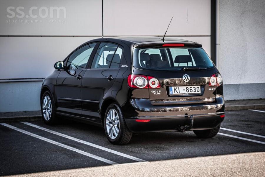 Melns Volkswagen Golf Plus 2006 Rīga, ar dzinēja tilpumu 1.60 L un nobraukumu 0 tūkst. km par 4990 €, foto 7 vietnē AUTOMOTO.COM.LV