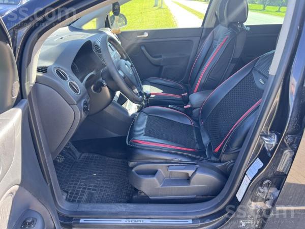 Black Volkswagen Golf Plus 2006 in Limbazi, with an engine capacity of 1.90 L and mileage of 589 thousand km for 750 €, photo 8 on AUTOMOTO.COM.LV