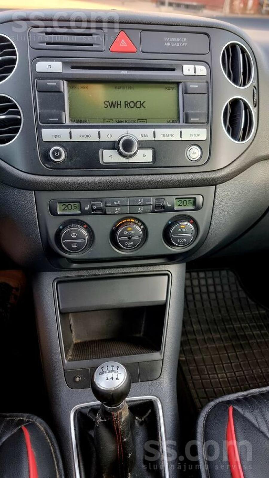 Melns Volkswagen Golf Plus 2006 Cēsis, ar dzinēja tilpumu 1.90 L un nobraukumu 308 tūkst. km par 2200 €, foto 22 vietnē AUTOMOTO.COM.LV